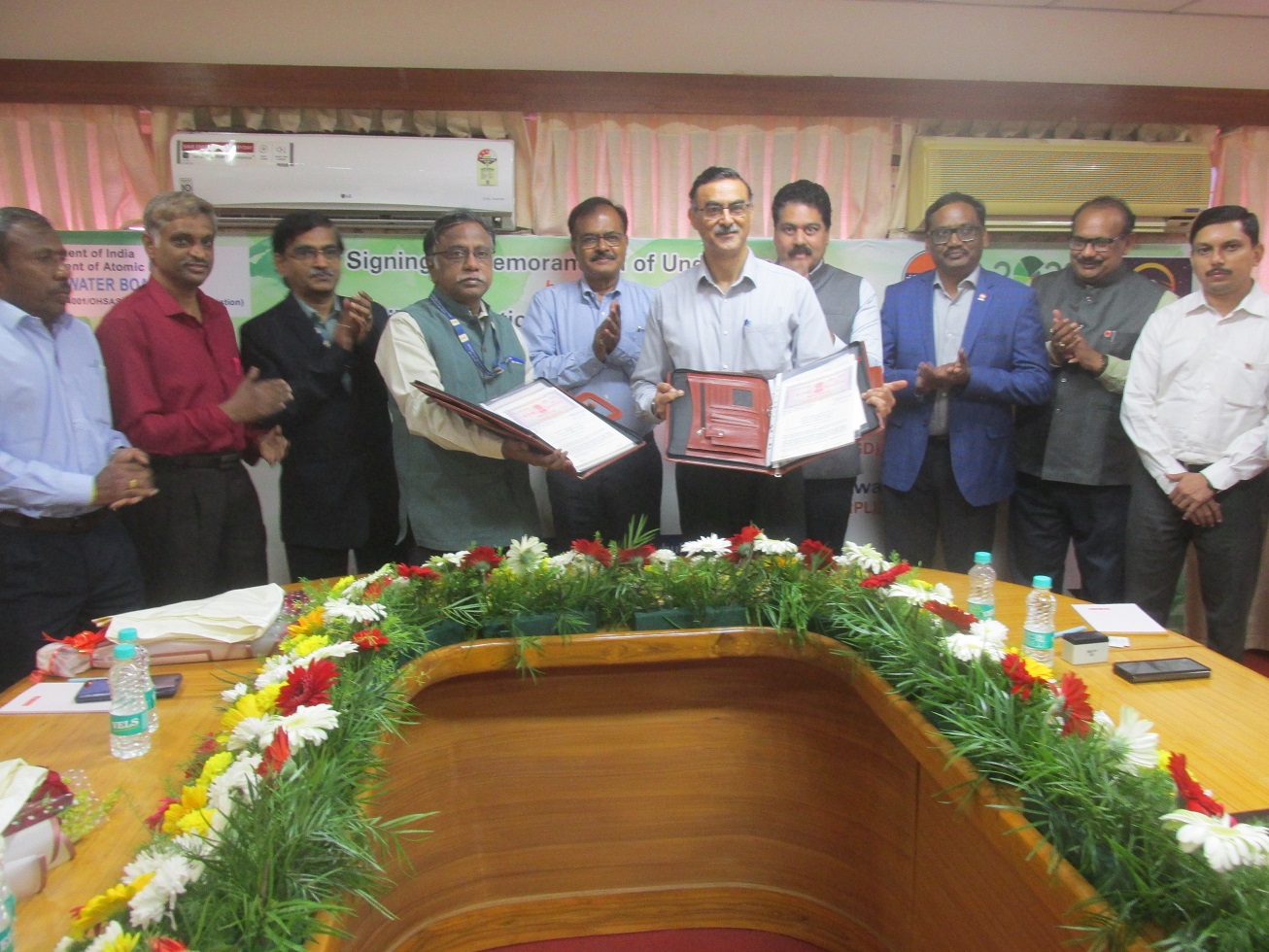 Signing of Agreement with M/s IOCL for supply and transmission of ...